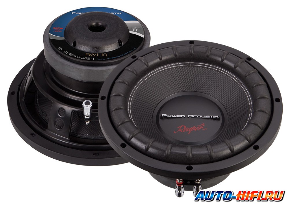 Сабвуферный динамик Power Acoustik RW1-10 | Характеристики Power ...